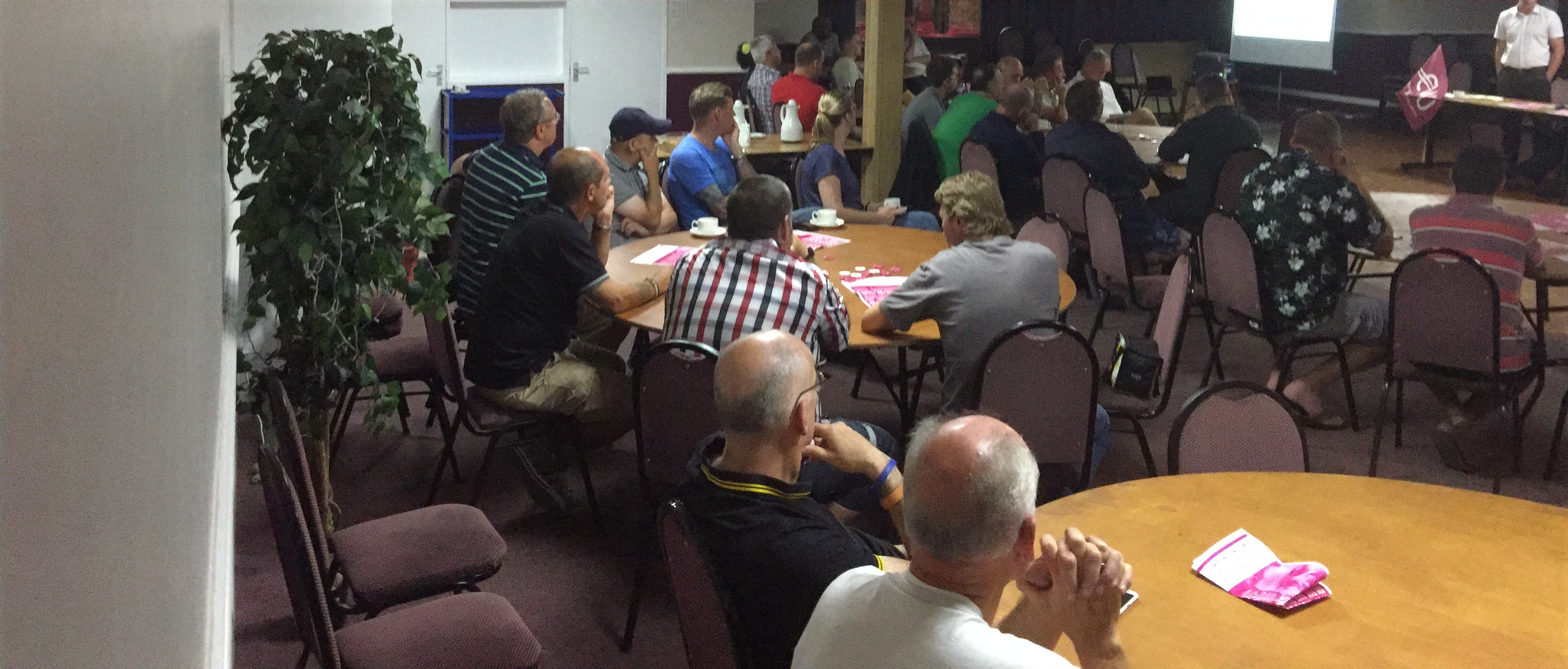 Peterborough Four Pillars meeting – CWU Eastern No5 Branch